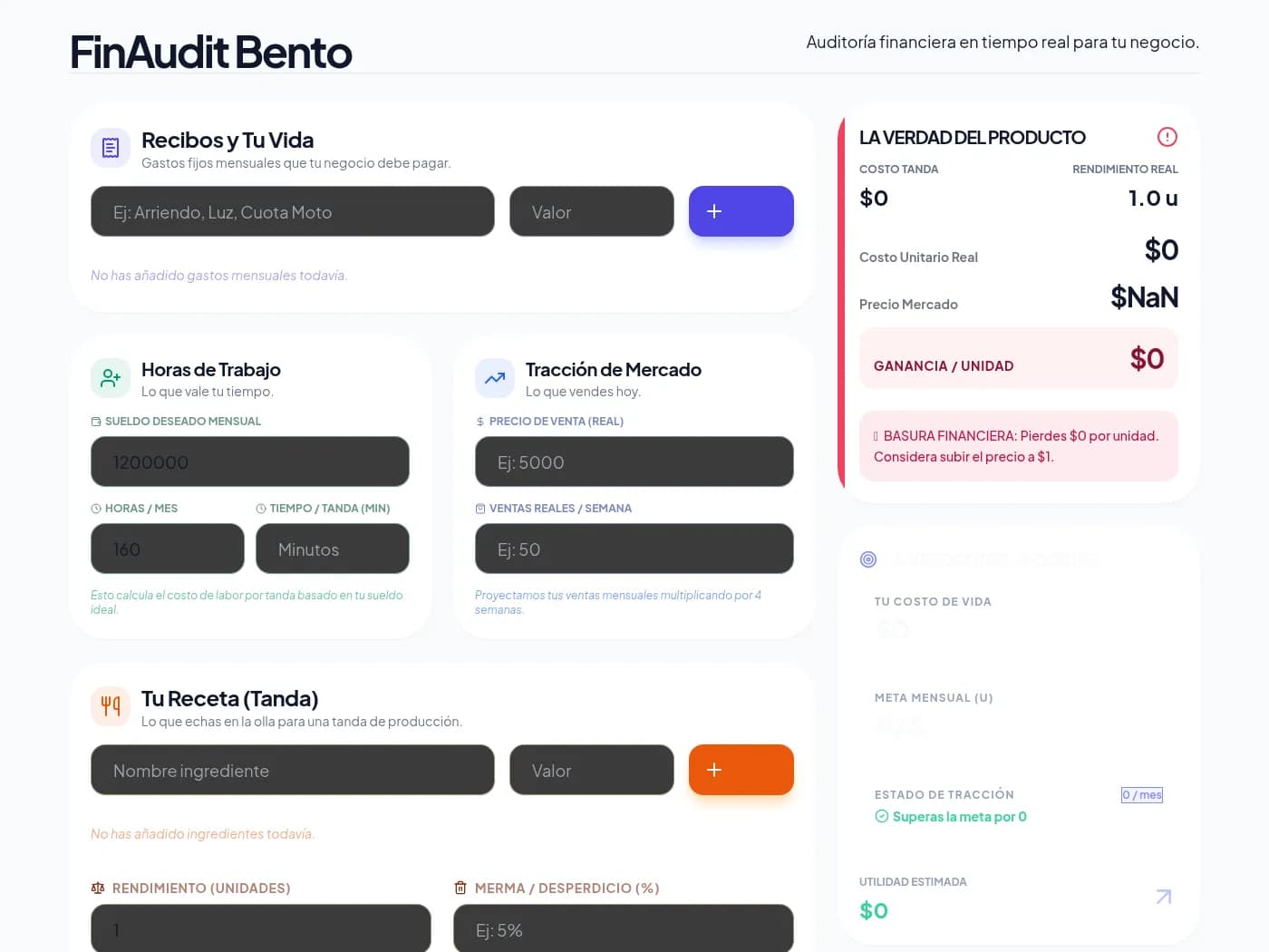 FinAudit Bento App