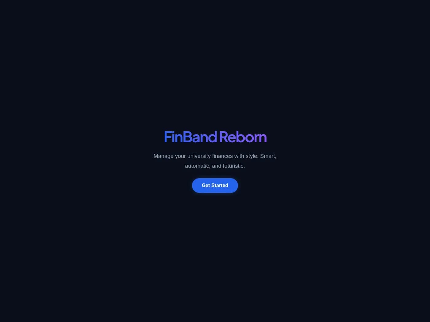 FinBand Reborn