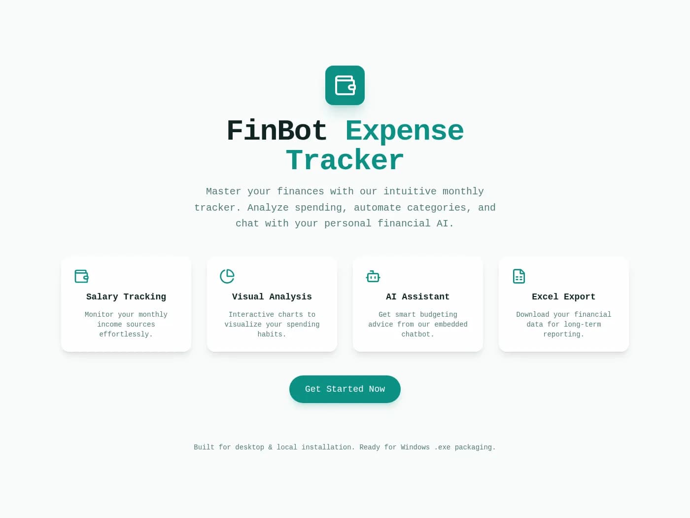 FinBot Expense Tracker