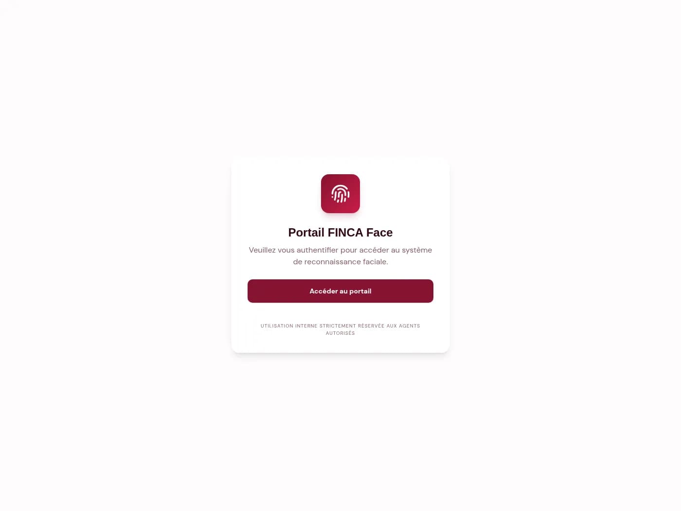 Finca Face Portal