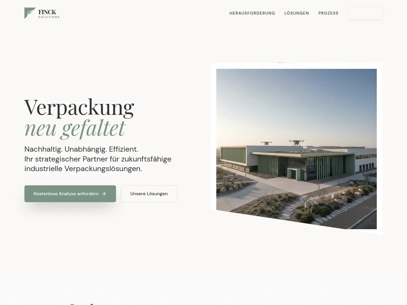 Finck Solutions Onepager