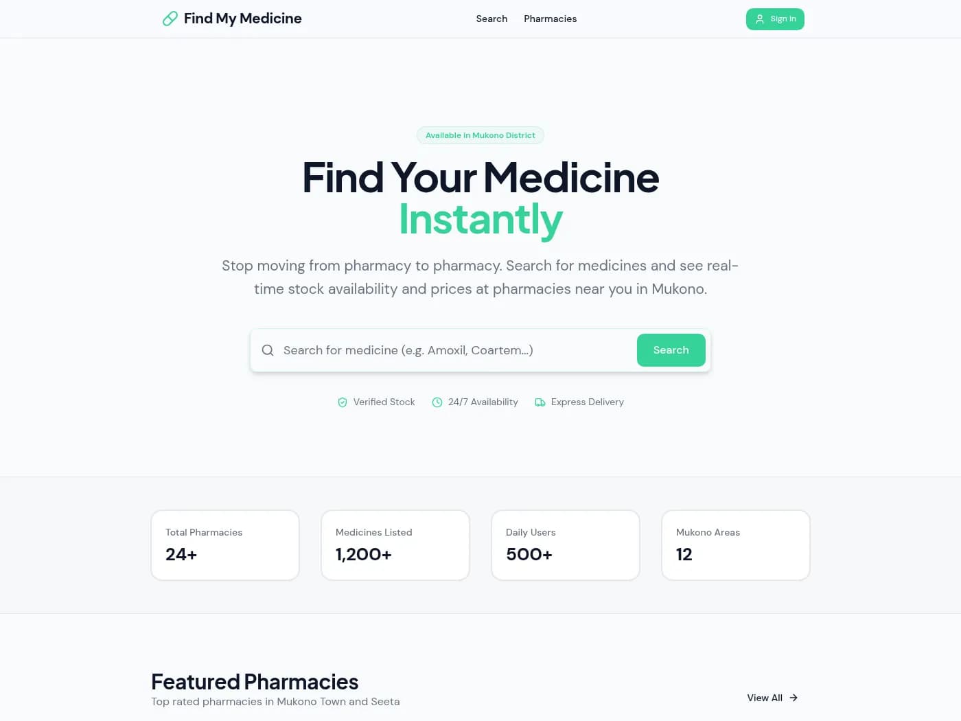 Find My Medicine