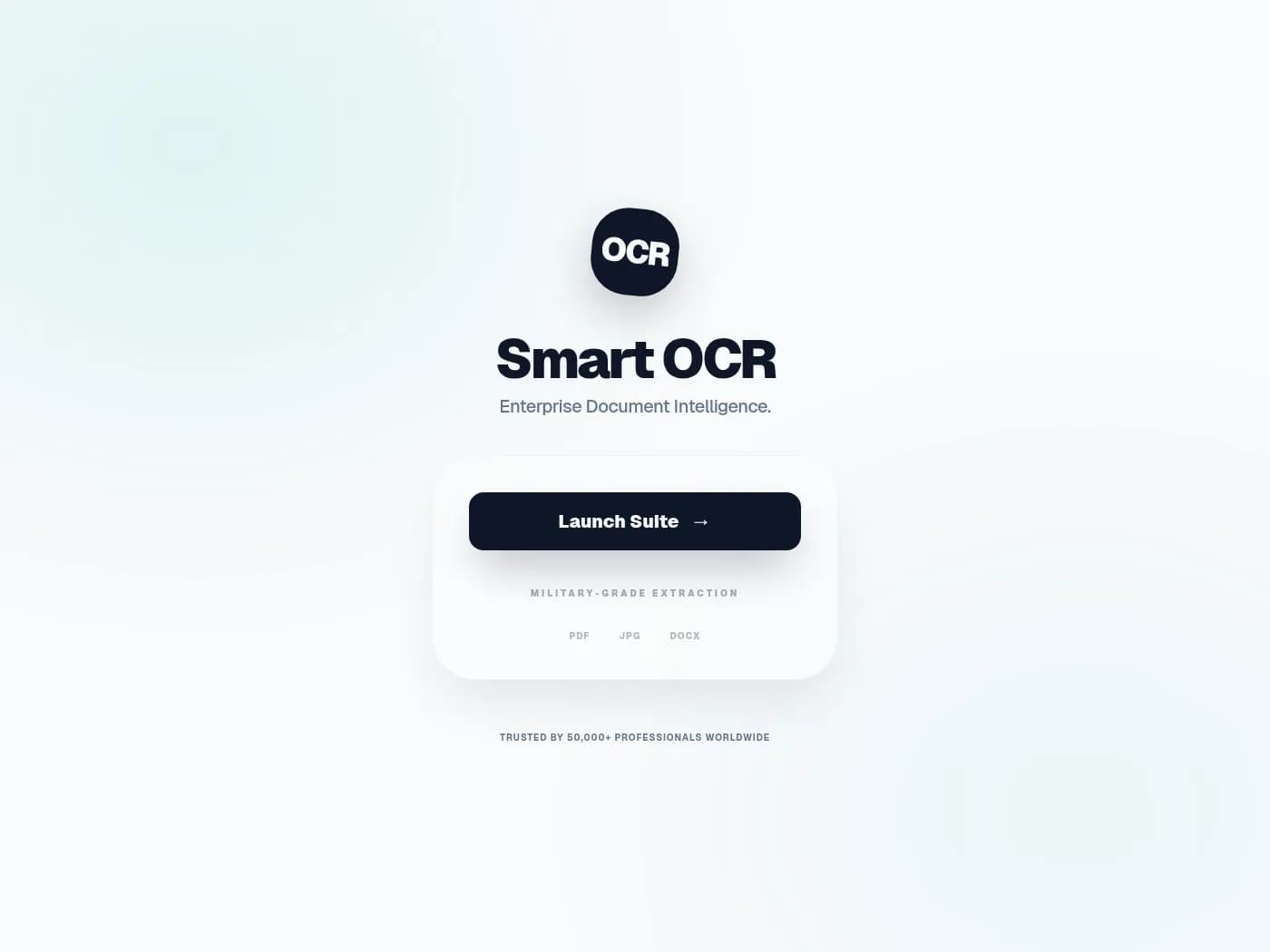 Smart OCR Suite