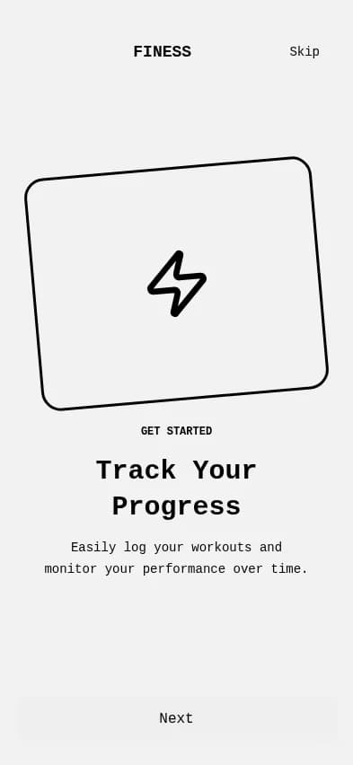 Finess Tracker