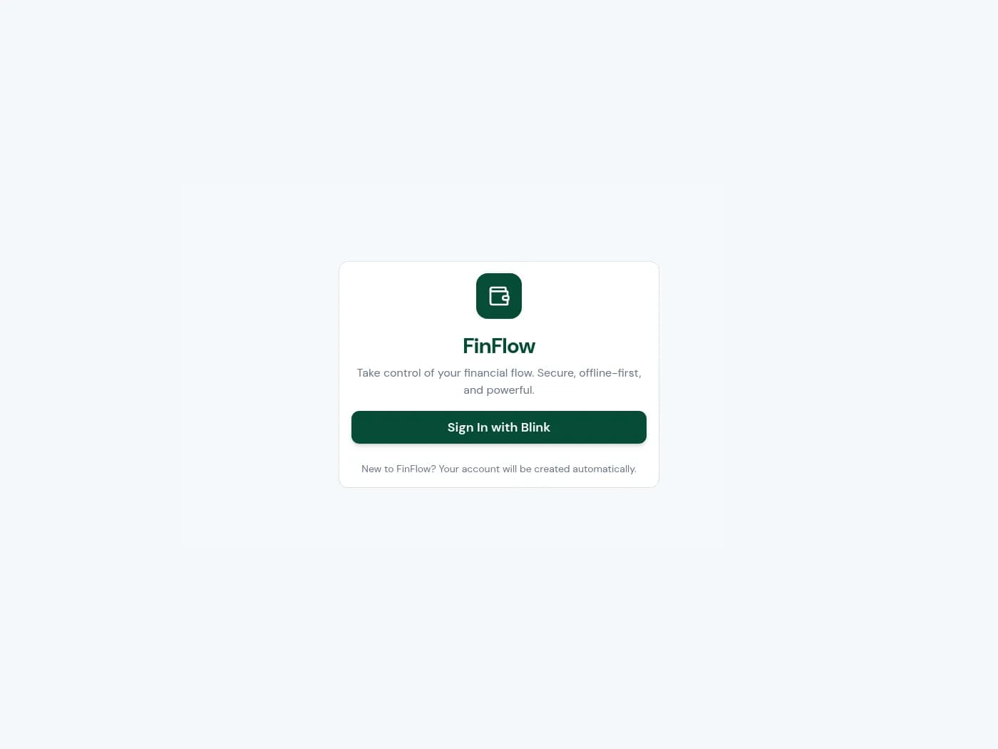 FinFlow PWA