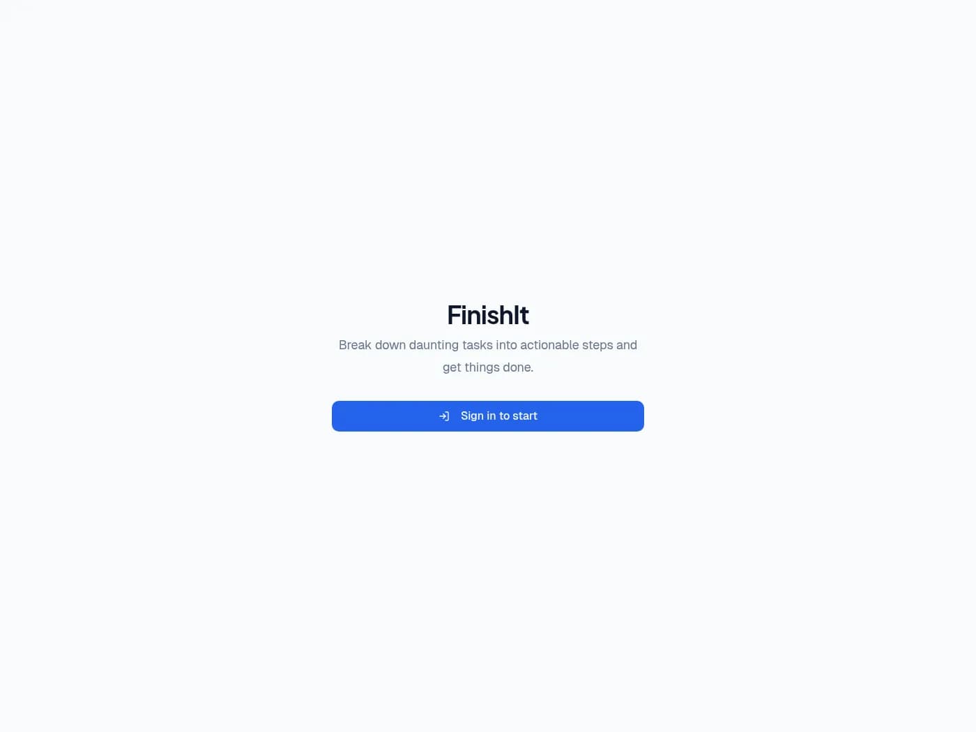 FinishIt