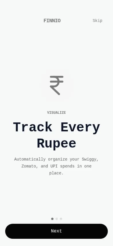 FINNIO Budgeting App