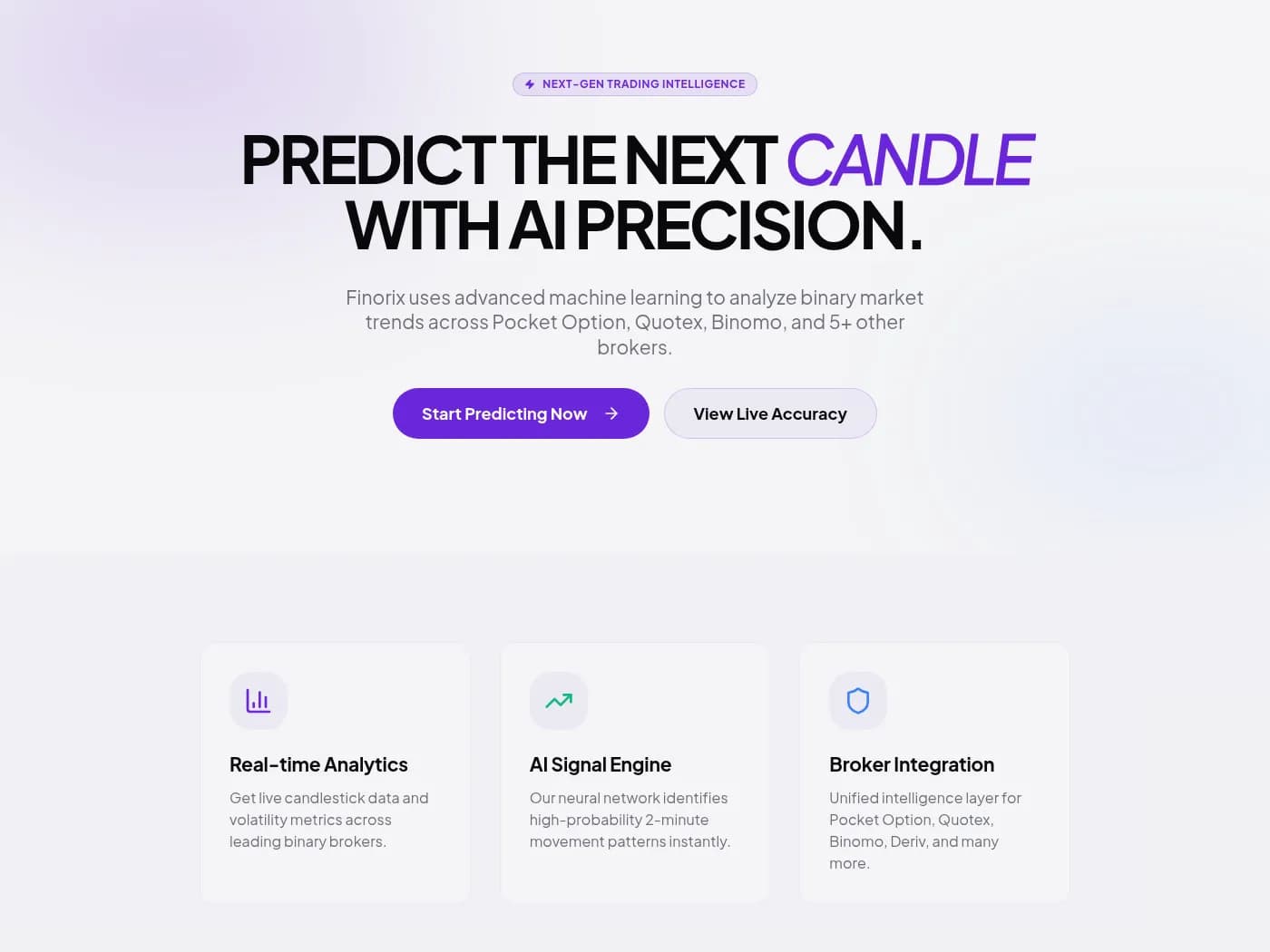 Finorix Binary Predictor