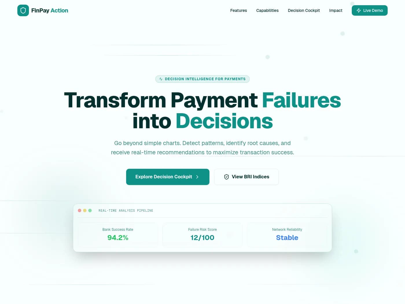 FinPay Action Intelligence