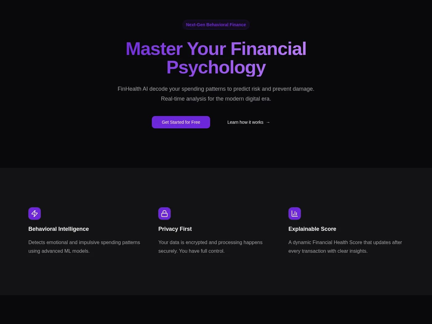 FinHealth AI Engine