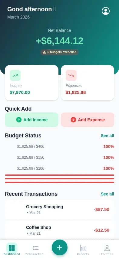 FinSight Tracker