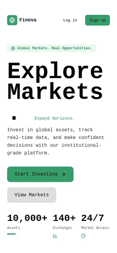 Fintech Horizon Landing