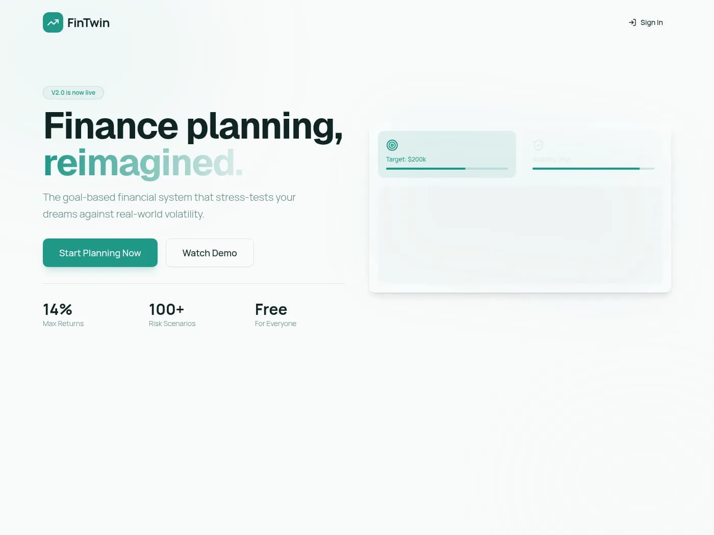 FinTwin Planner