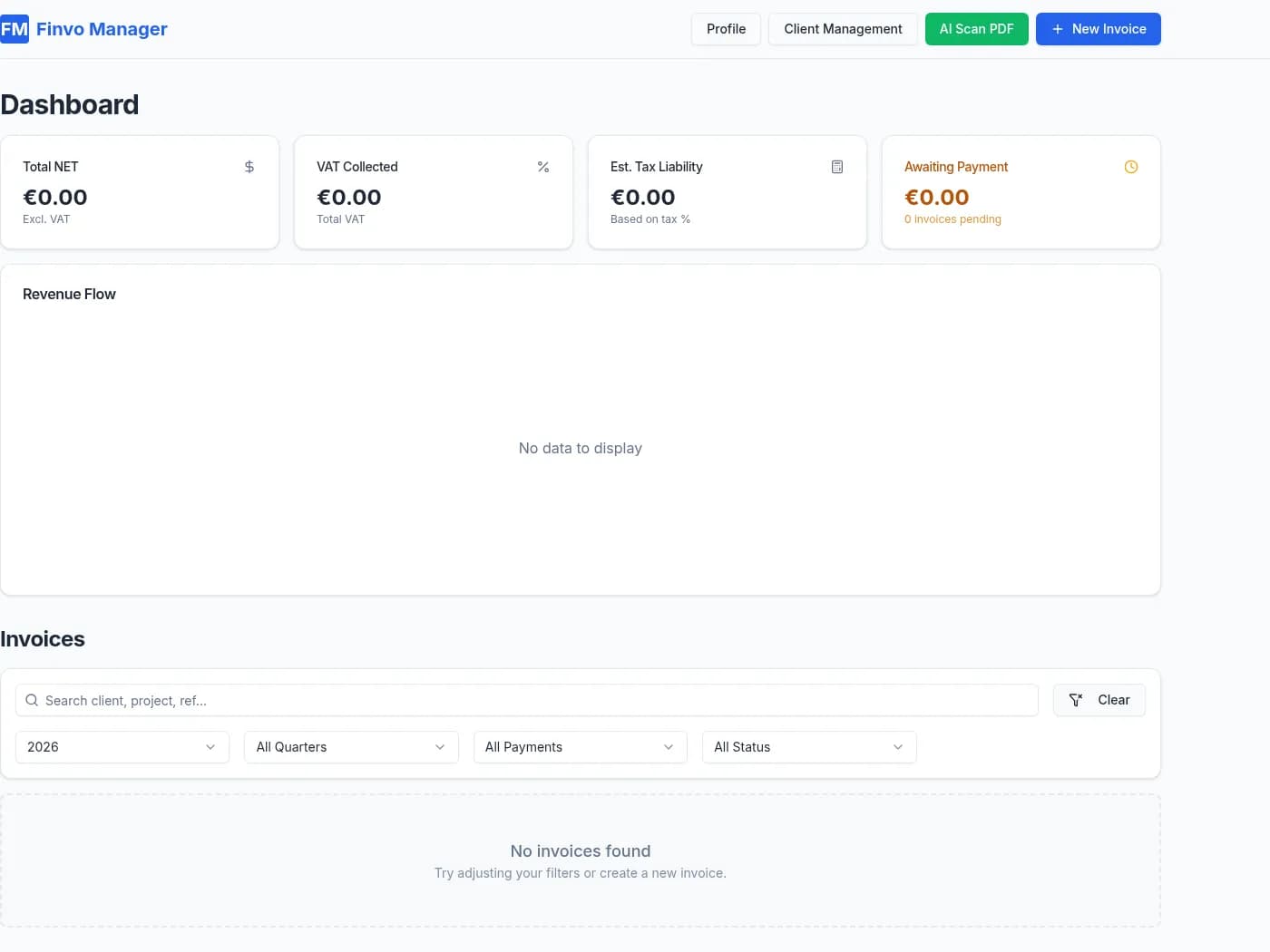 Finvo Manager