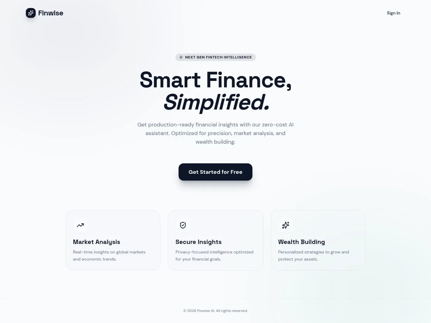 Finwise Chatbot