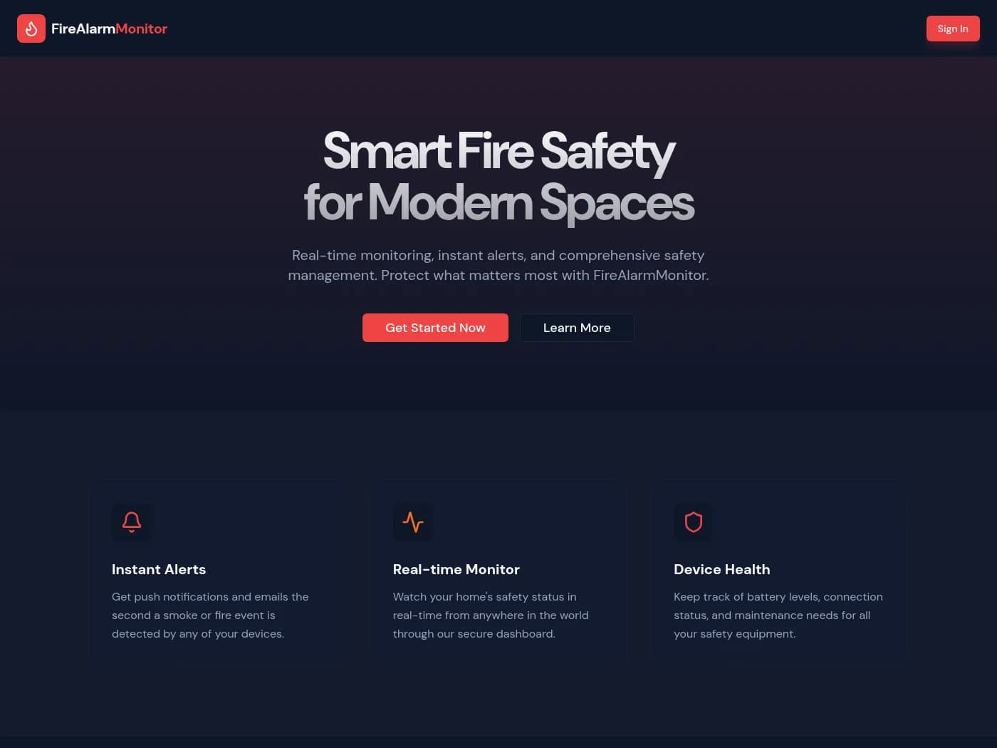 Fire Alarm Monitor