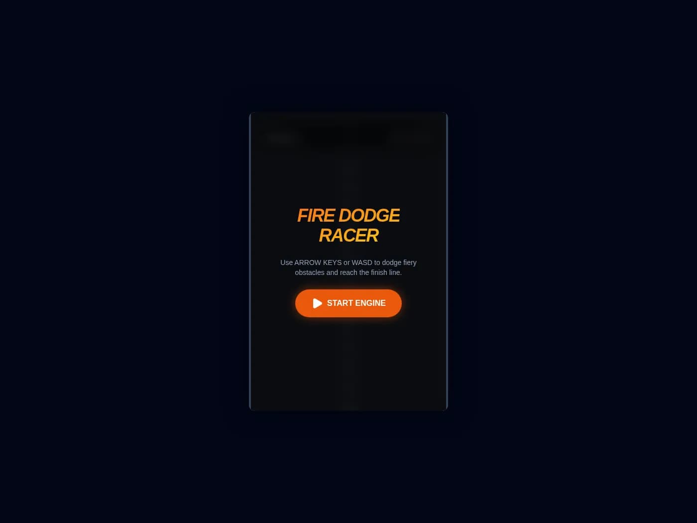 Fire Dodge Racer