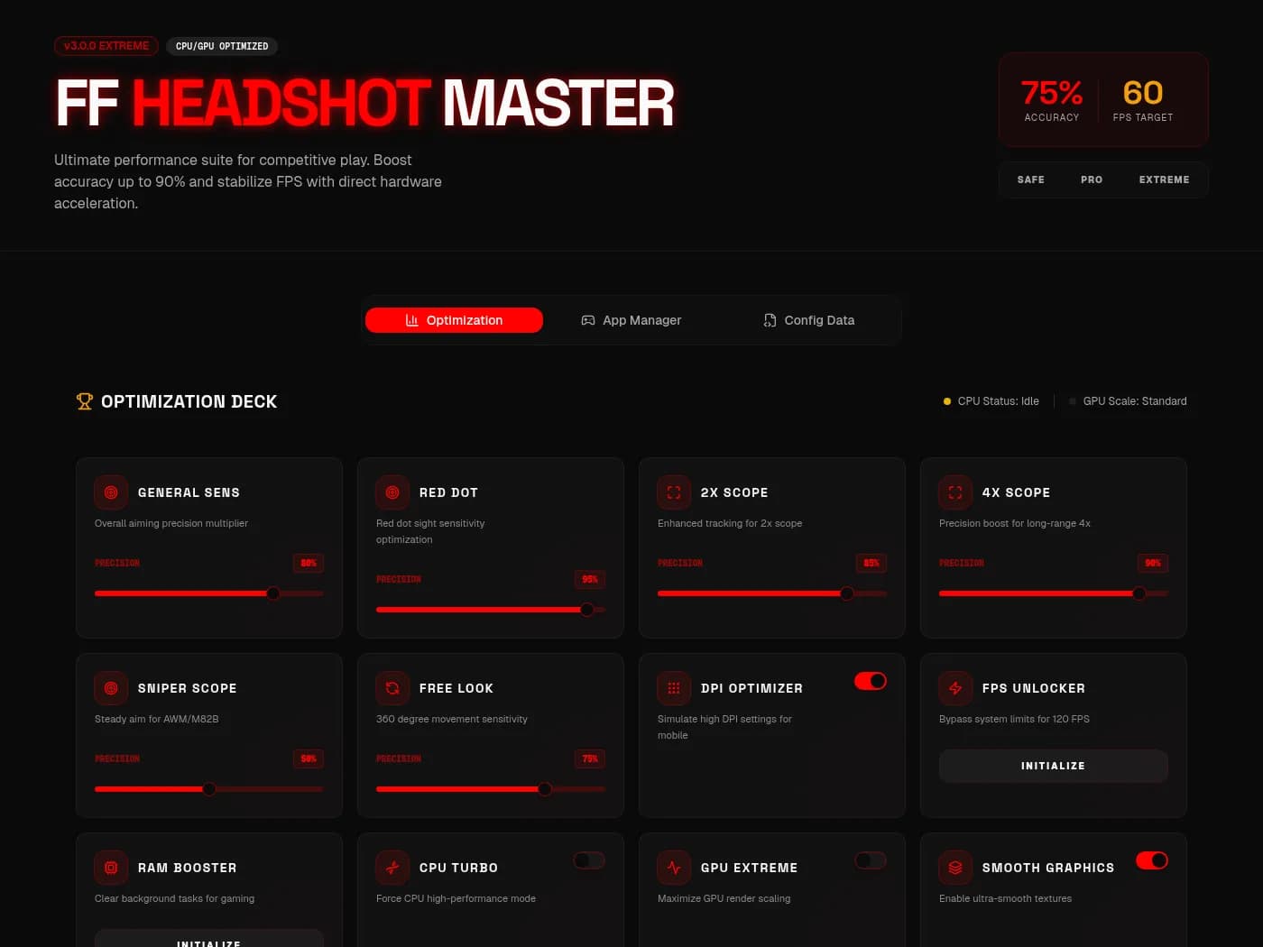 Free Fire Headshot Master