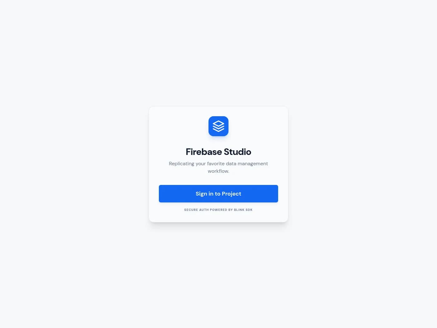 Firebase Studio Clone