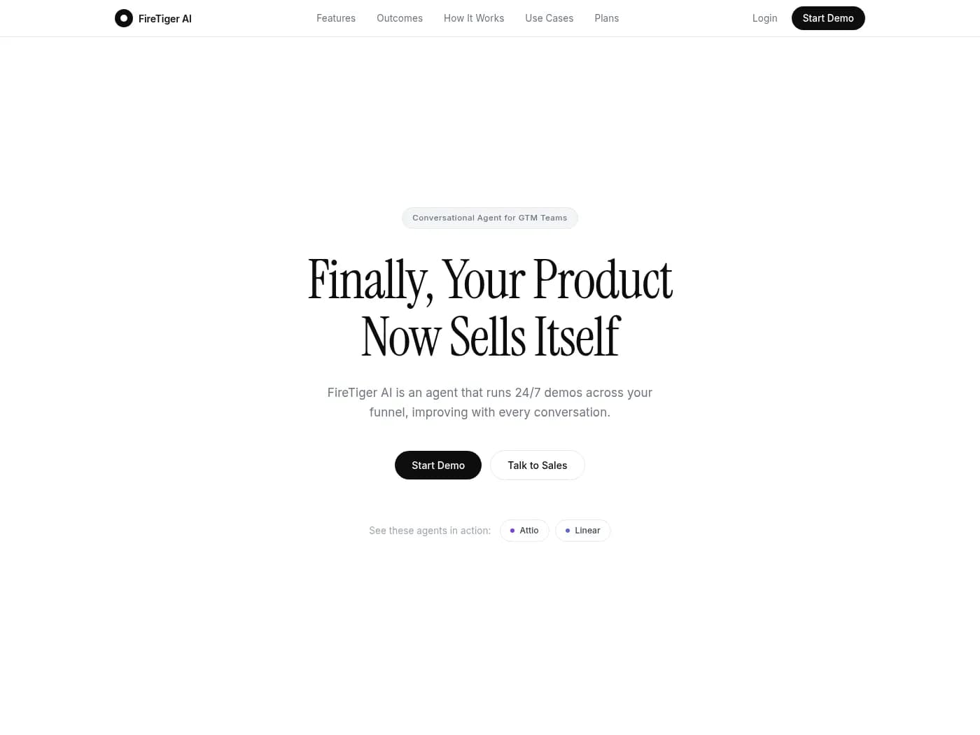 FireTigerAI Web Clone