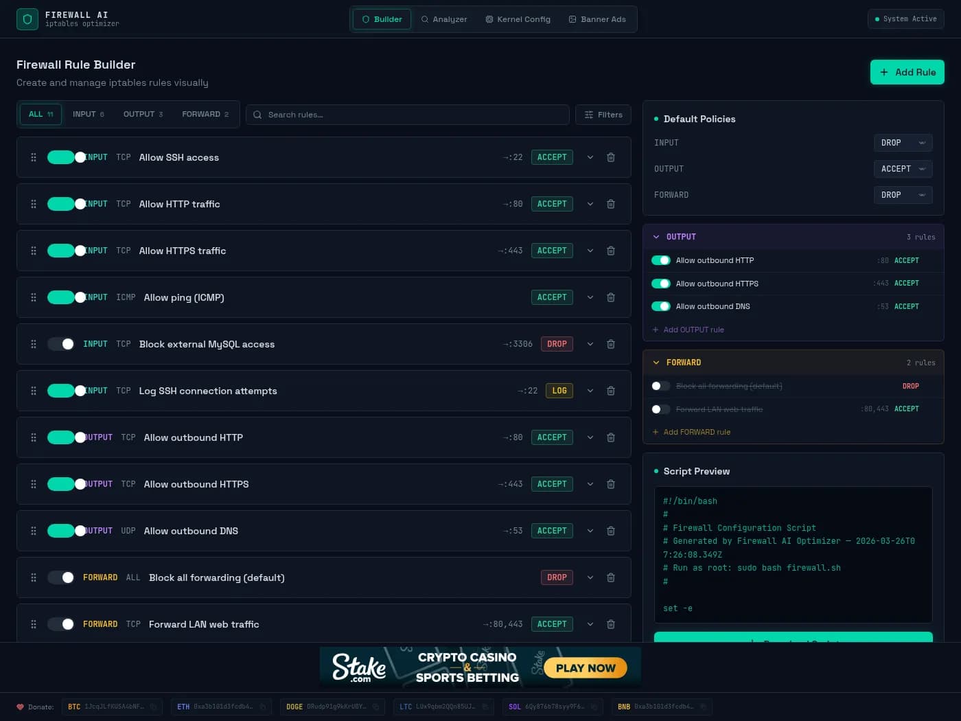Firewall AI Optimizer
