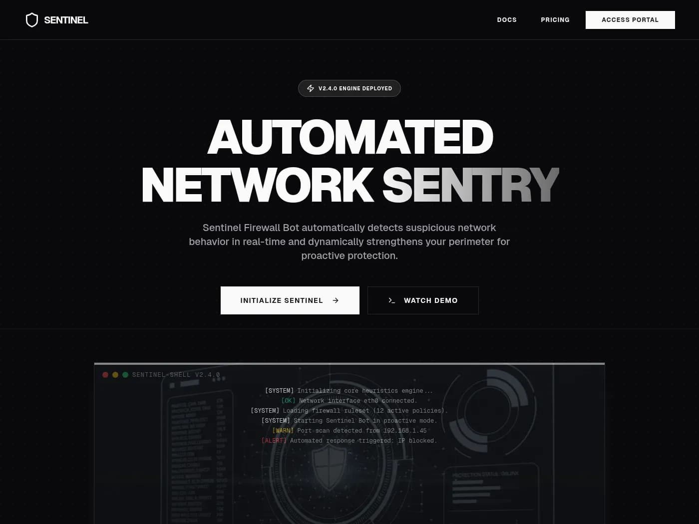 Sentinel Firewall Bot