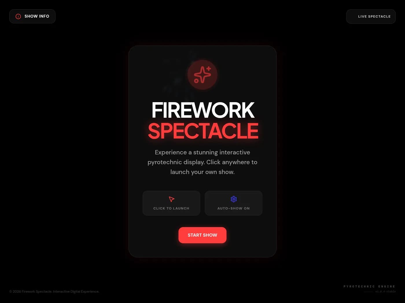 Firework Spectacle