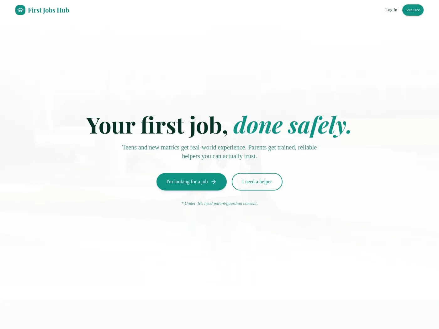 First Jobs Hub