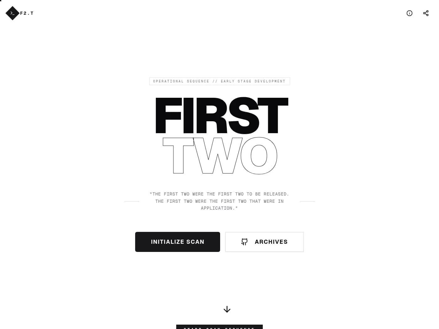 First Two Timeline