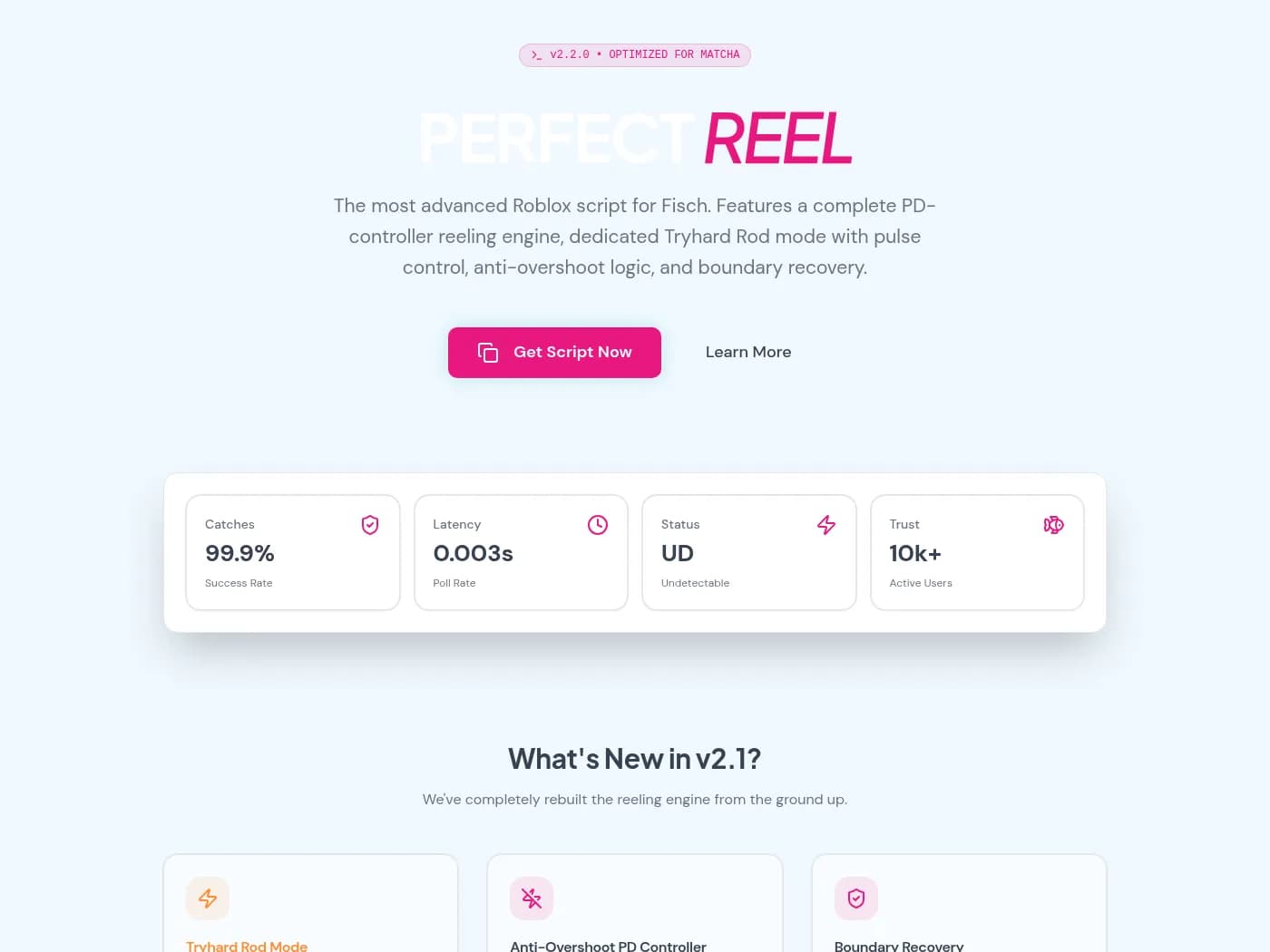 Perfect Reel Auto UI