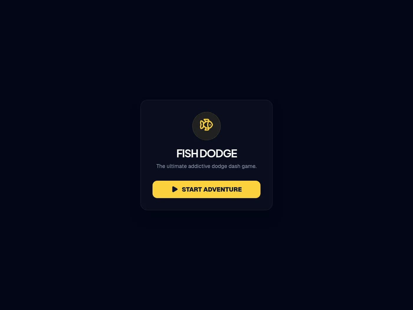 Fish Dodge Dash