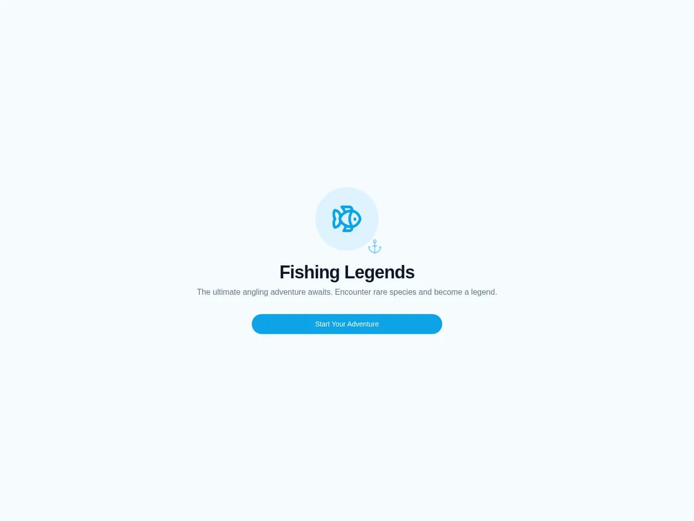 Fishing Legends Game