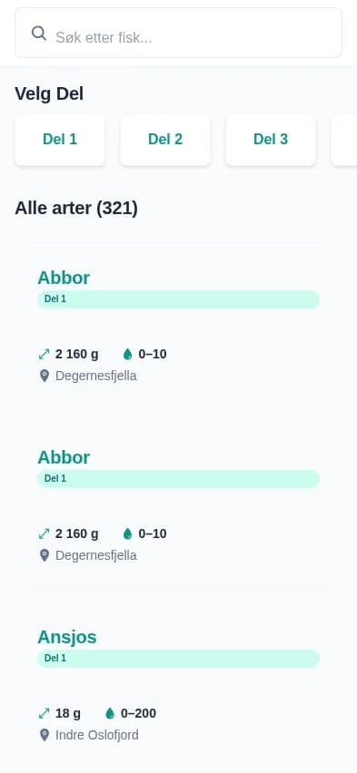 Fiskeguide App