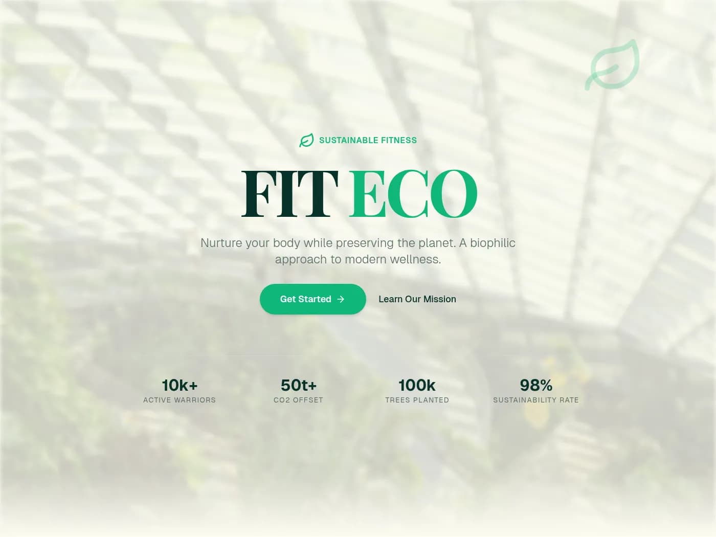 Fit Eco Fitness App