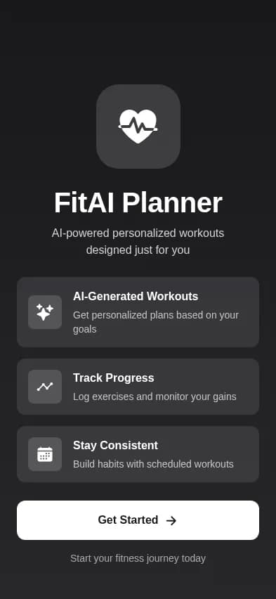 FitAI Planner