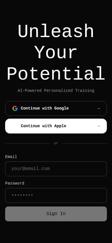 FitAI Personal Trainer