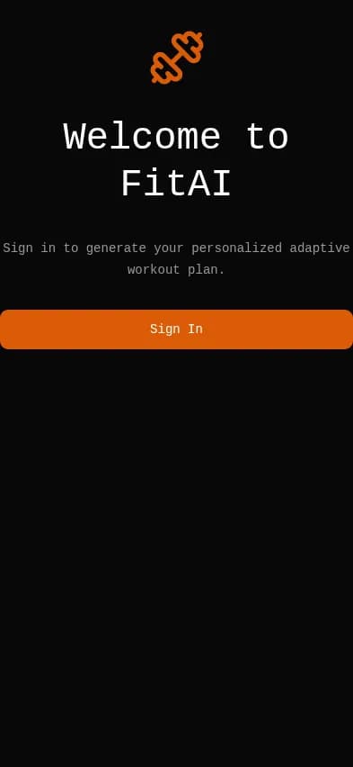 FitAI Workout Coach