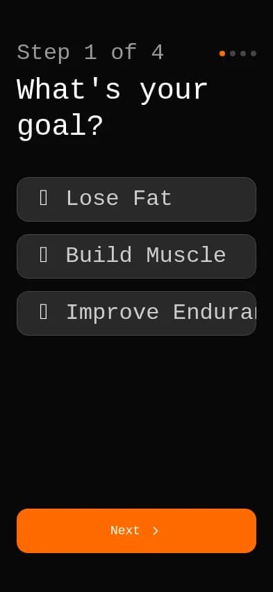 FitAI Workout Planner