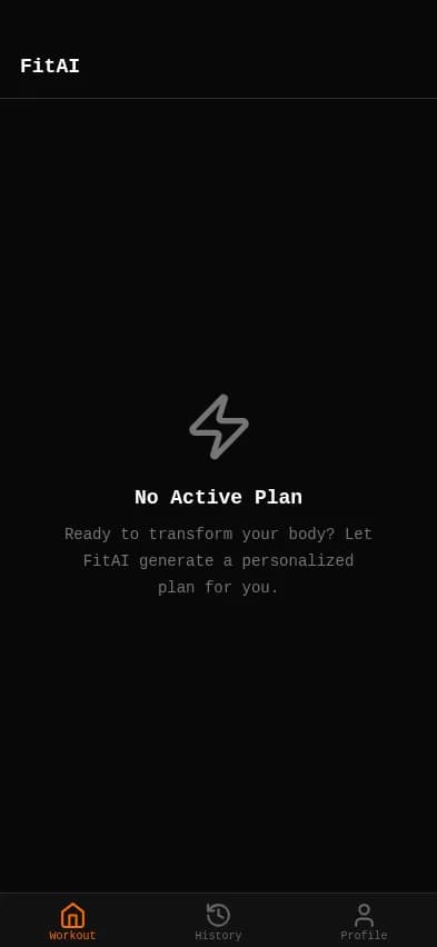 FitAI Workout Planner