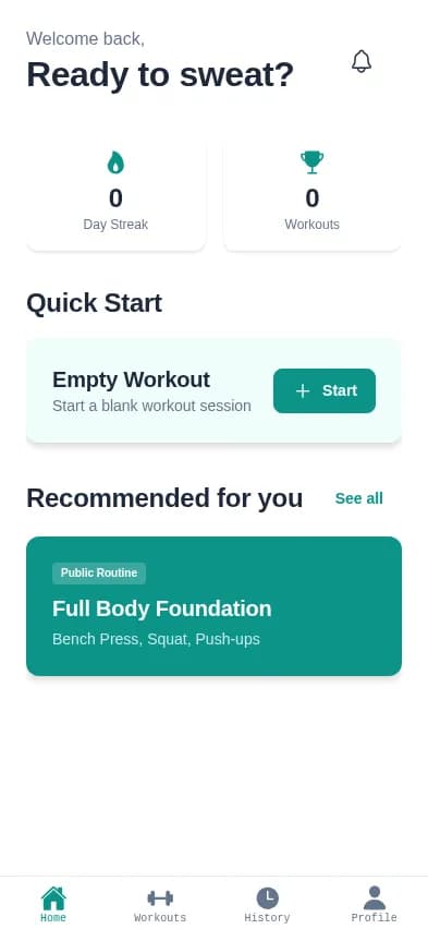 FitBoost Workout App