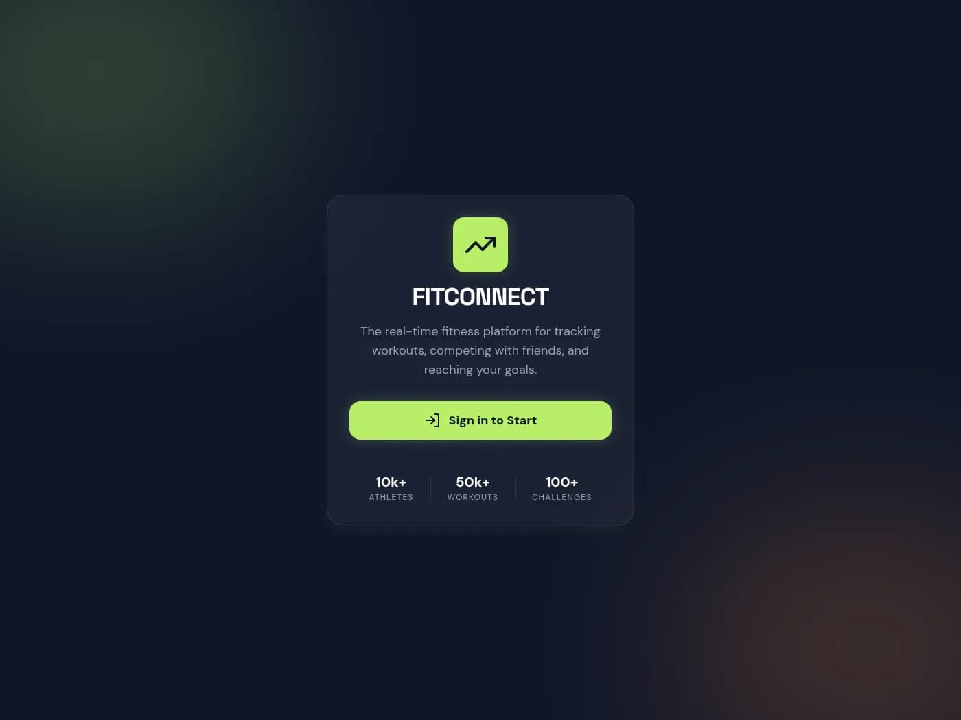 FitConnect Live Tracker