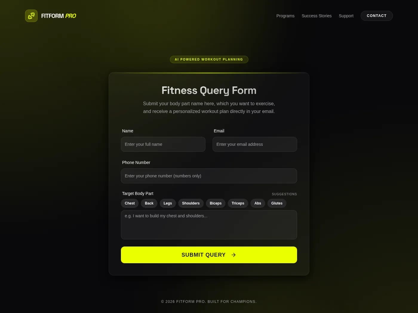FitForm Pro