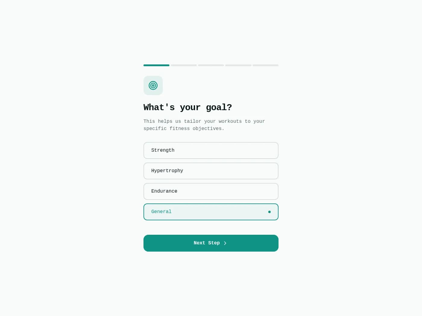 FitGen Workout Creator