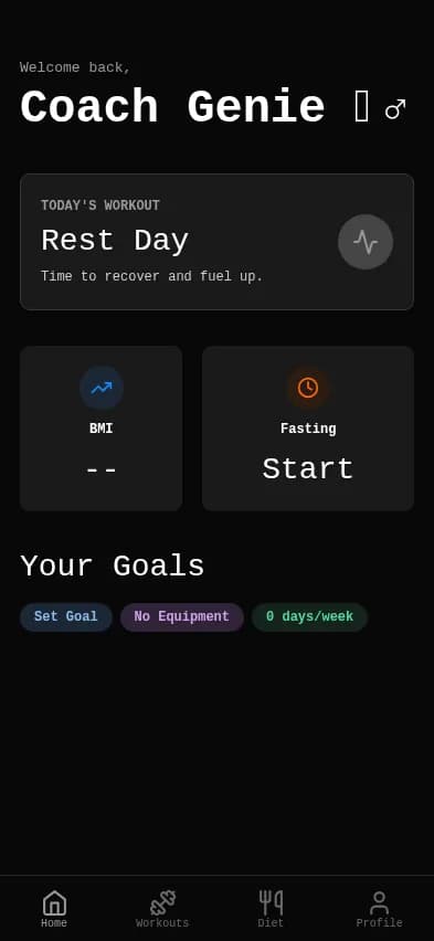FitGenie AI Coach