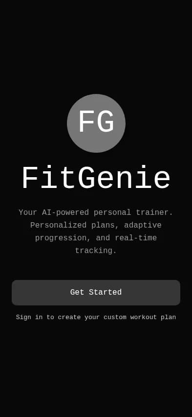 FitGenie Mobile Coach