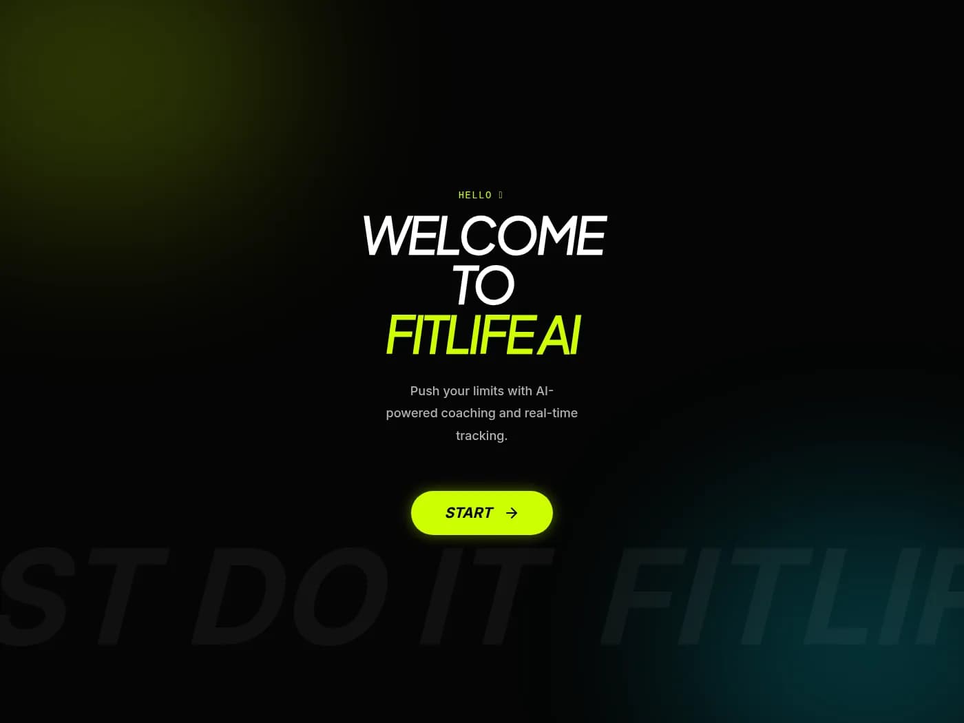 FitLife AI Tracker