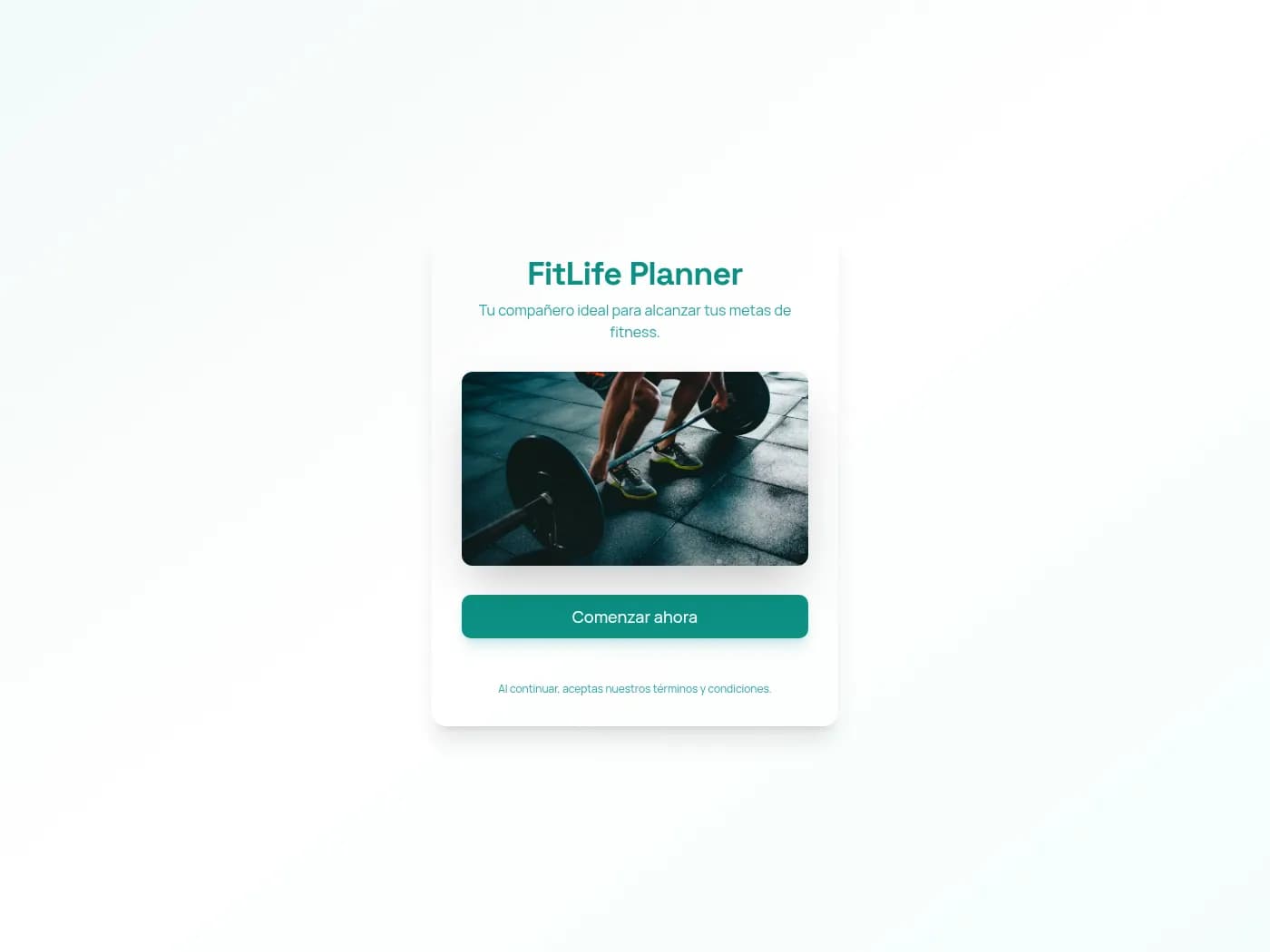 FitLife Planner