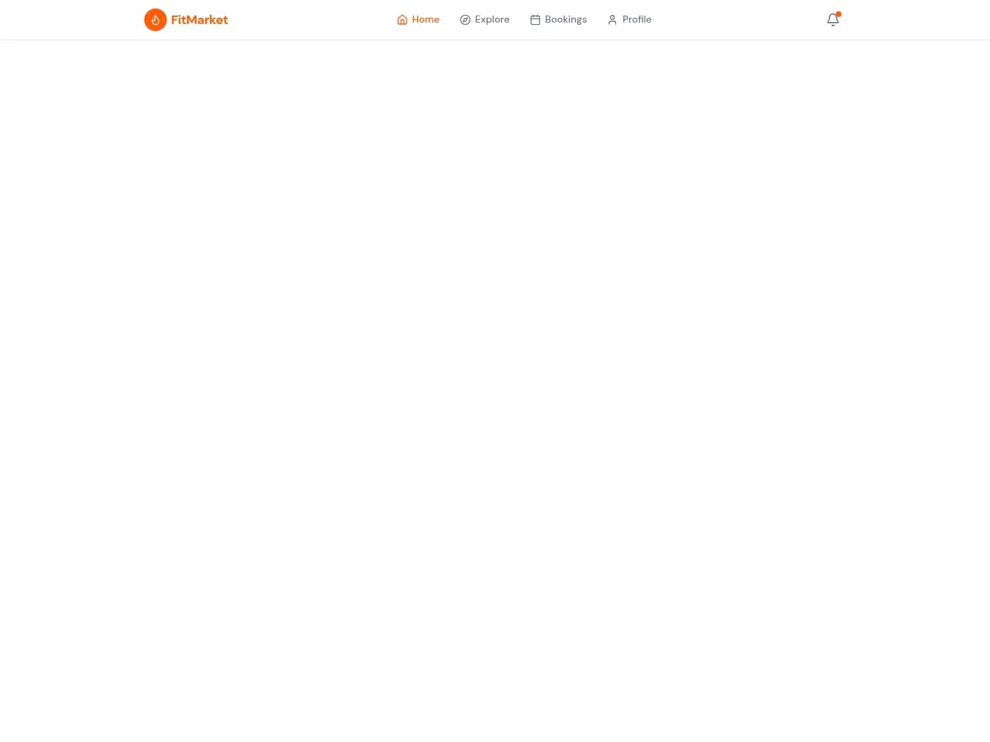 FitMarket Platform