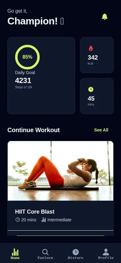 FitBuddy App