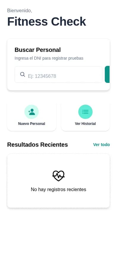 Fitness Check Android App